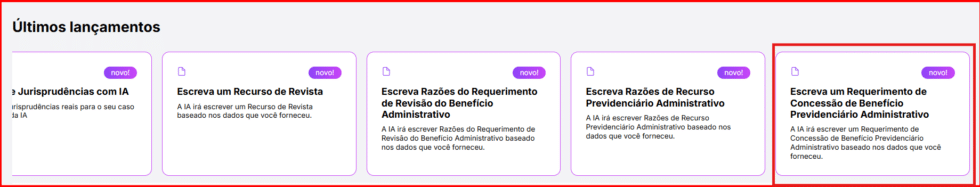 Modelo de Requerimento Administrativo INSS